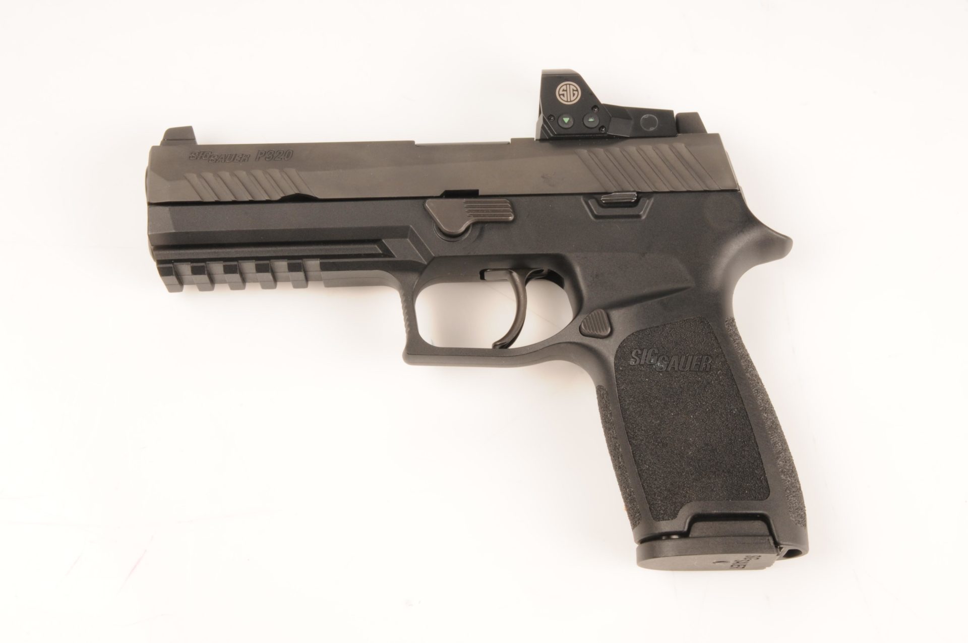 Sig Sauer P320 Rx Optic cal. 9x21 Imi, il vantaggio del puntatore