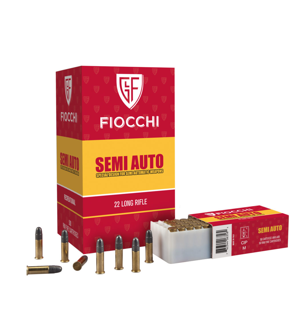 Munizioni calibro 22 LR: Fiocchi Semi Auto, Target Sport e Subsonic ...