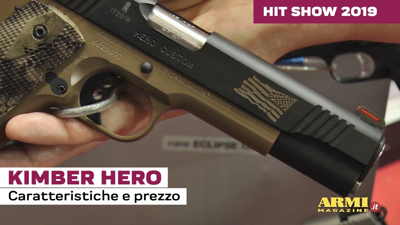 Kimber Hero Custom, la 1911 per i veterani americani - Armi Magazine