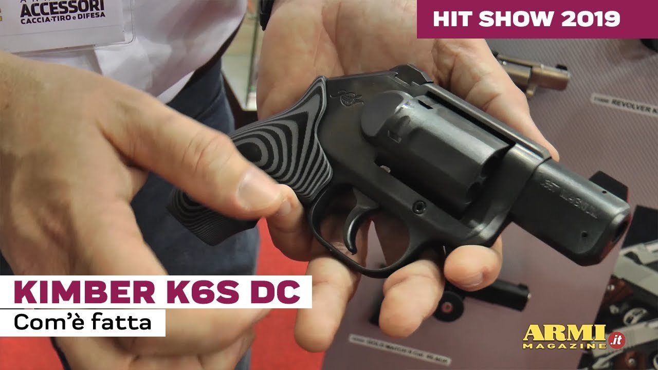 Kimber K6s Dc, look total black per il revolver americano - Armi Magazine