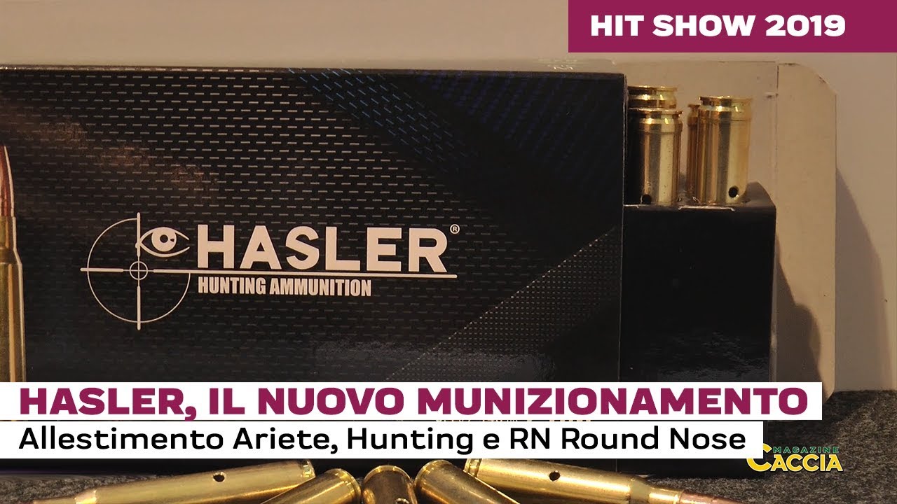 Hasler, il nuovo munizionamento lead free - Armi Magazine