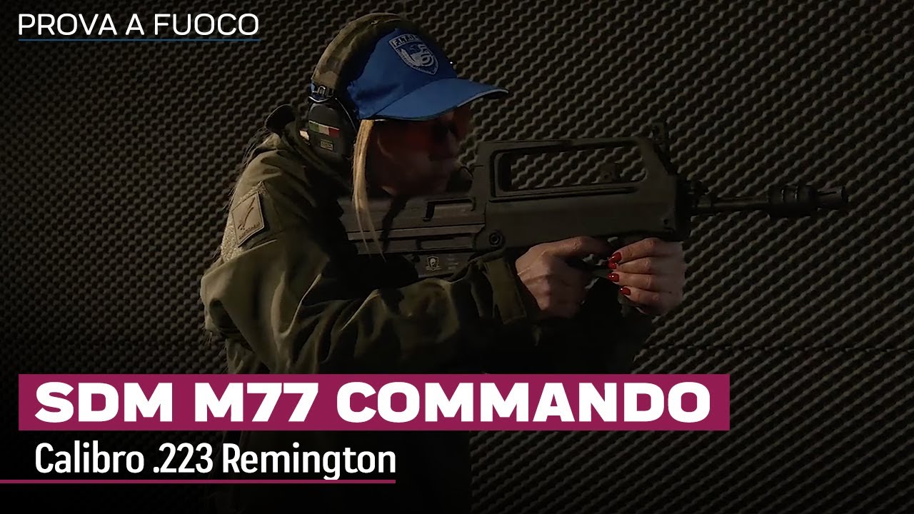 Sdm M77 Commando cal. .223 Rem, recensione e prova a fuoco - Armi Magazine