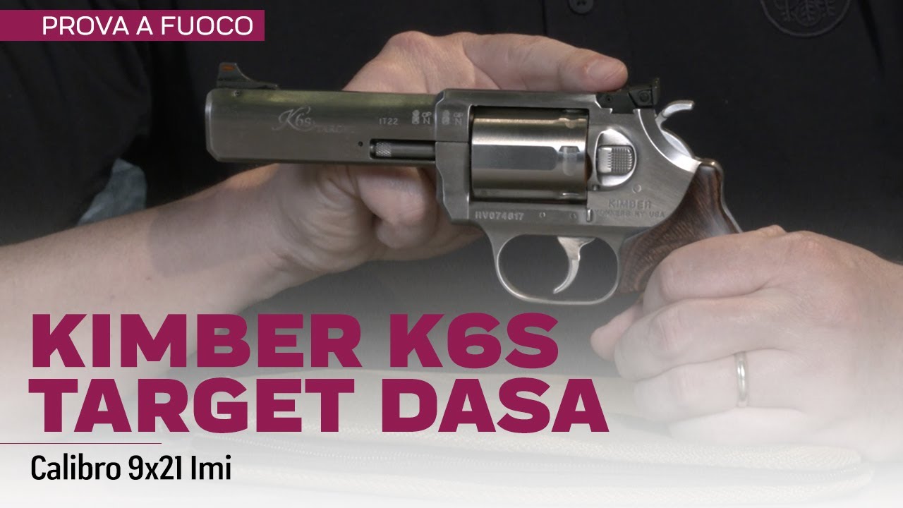 Kimber K6S Target Dasa .357 magnum, presentazione e prova a fuoco ...