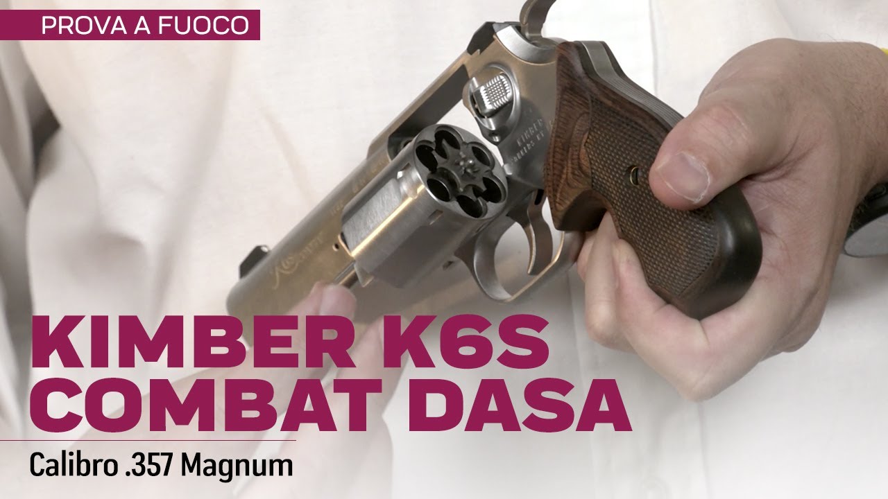 Kimber K6s Combat cal. .357 Magnum, presentazione e prova a fuoco ...