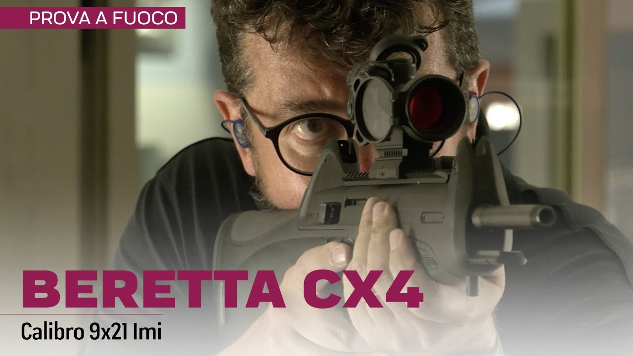 Beretta CX4 Storm cal. 9x21 e 9x19, presentazione e prova a fuoco ...