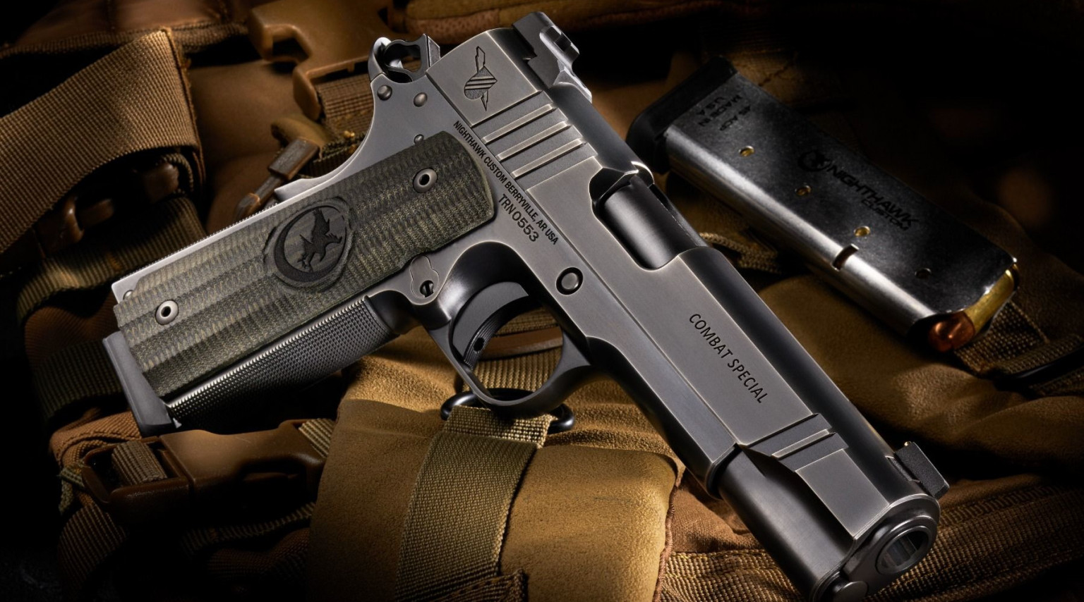 Nighthawk custom Thunder ranch Combat special, una pistola 1911 custom ...