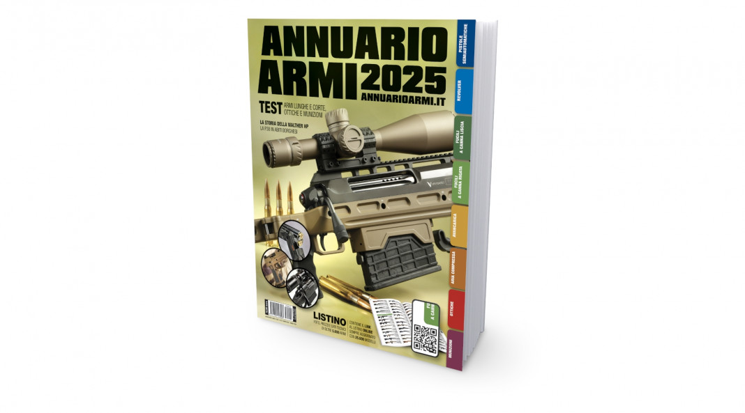 Annuario Armi 2025 in edicola e online - Armi Magazine